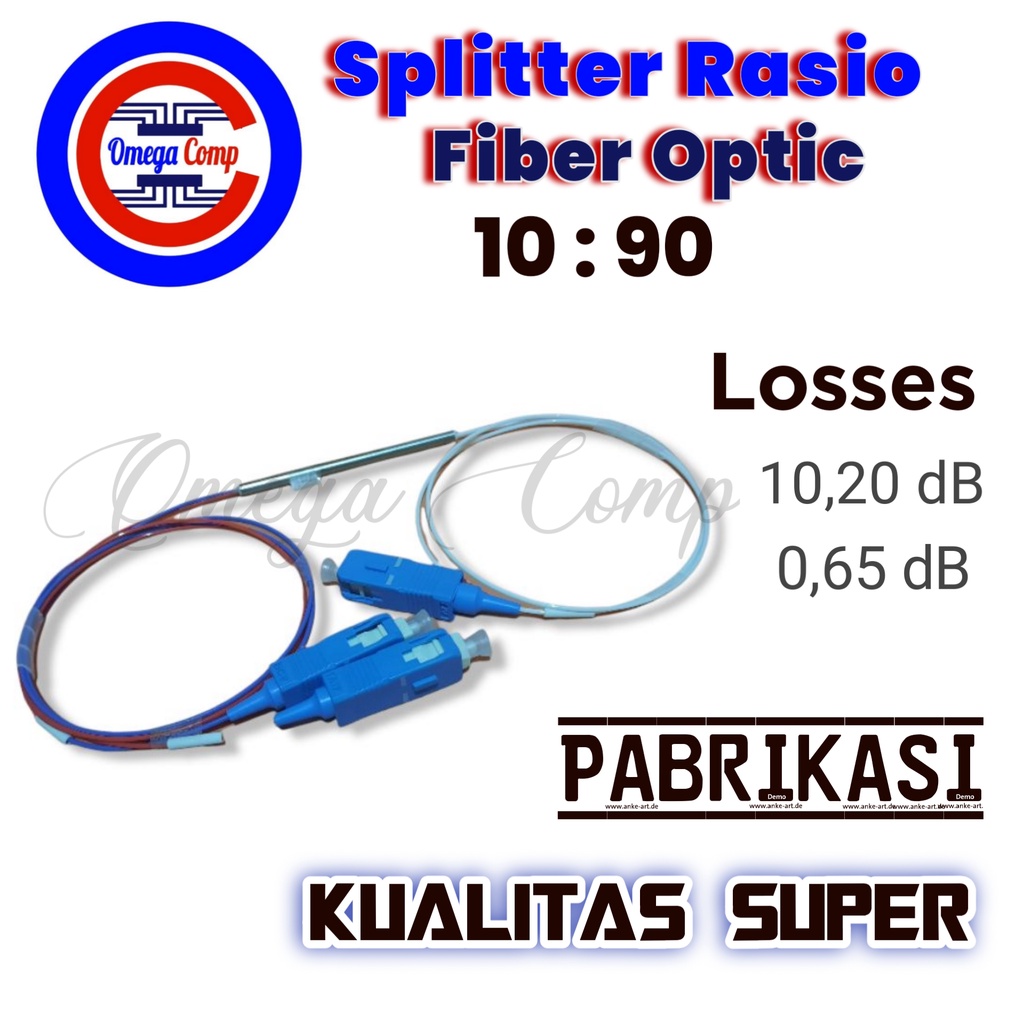 Jual Spliter Ratio fiber Optik 10:90 | Shopee Indonesia