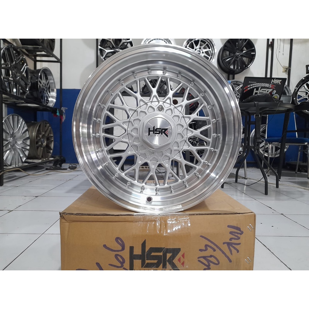 Jual velg celong ring 15 model bbs hsr rs r15 velg brio twincam soluna wheels kingdom surabaya ...