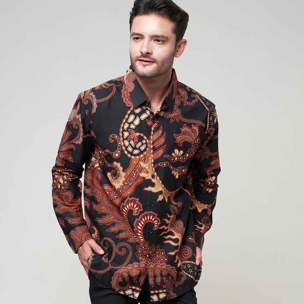 Jual RGB Clothing Company Kemeja Pria Batik Big Size Lengan Panjang ...