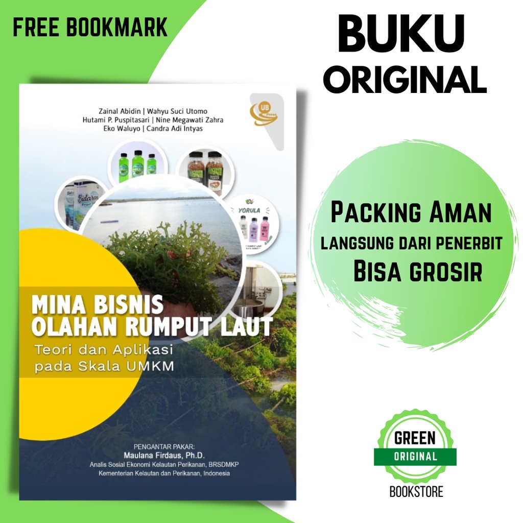 Jual (BUKU ORI) Mina Bisnis Olahan Rumput Laut: Teori dan Aplikasi pada ...