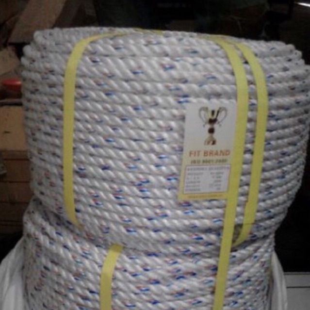 Jual tali nylon putih 4mili (1.76kg )( HARGA 200meter ) Tali tambang ...