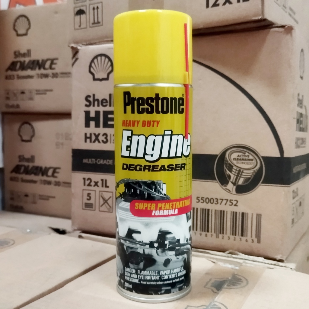 Jual PEMBERSIH BAGIAN LUAR MESIN PRESTONE ENGINE DEGREASER 500 ML ...
