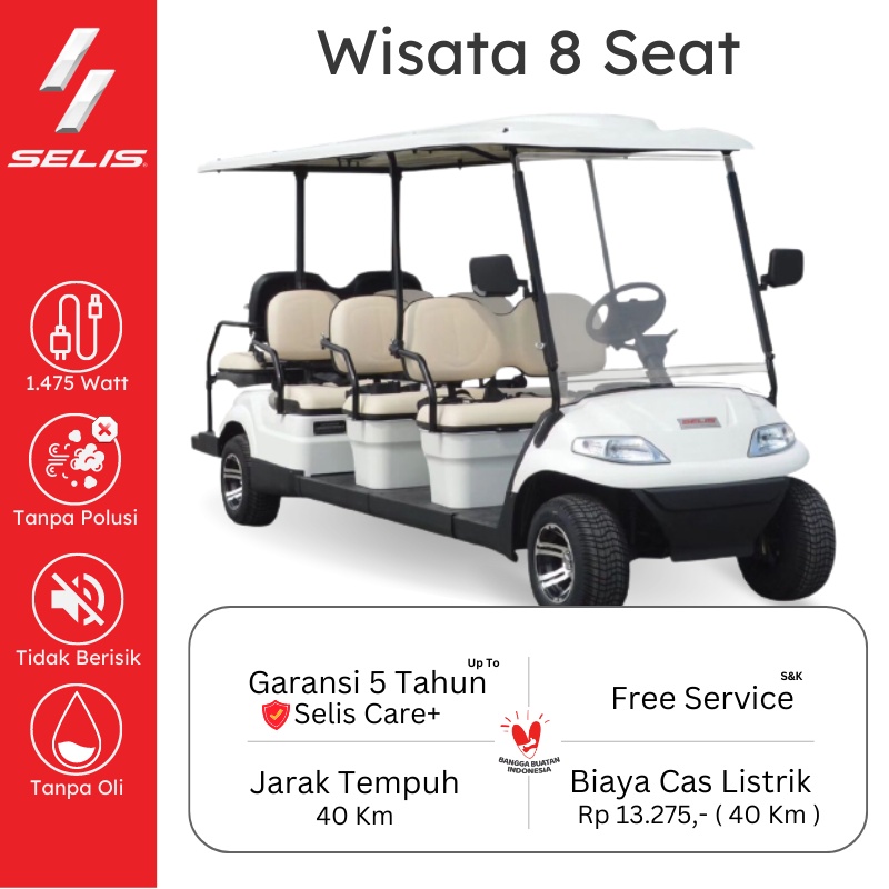 Jual SELIS - SPV Mobil Wisata 8 Seat Mobil Listrik | Shopee Indonesia