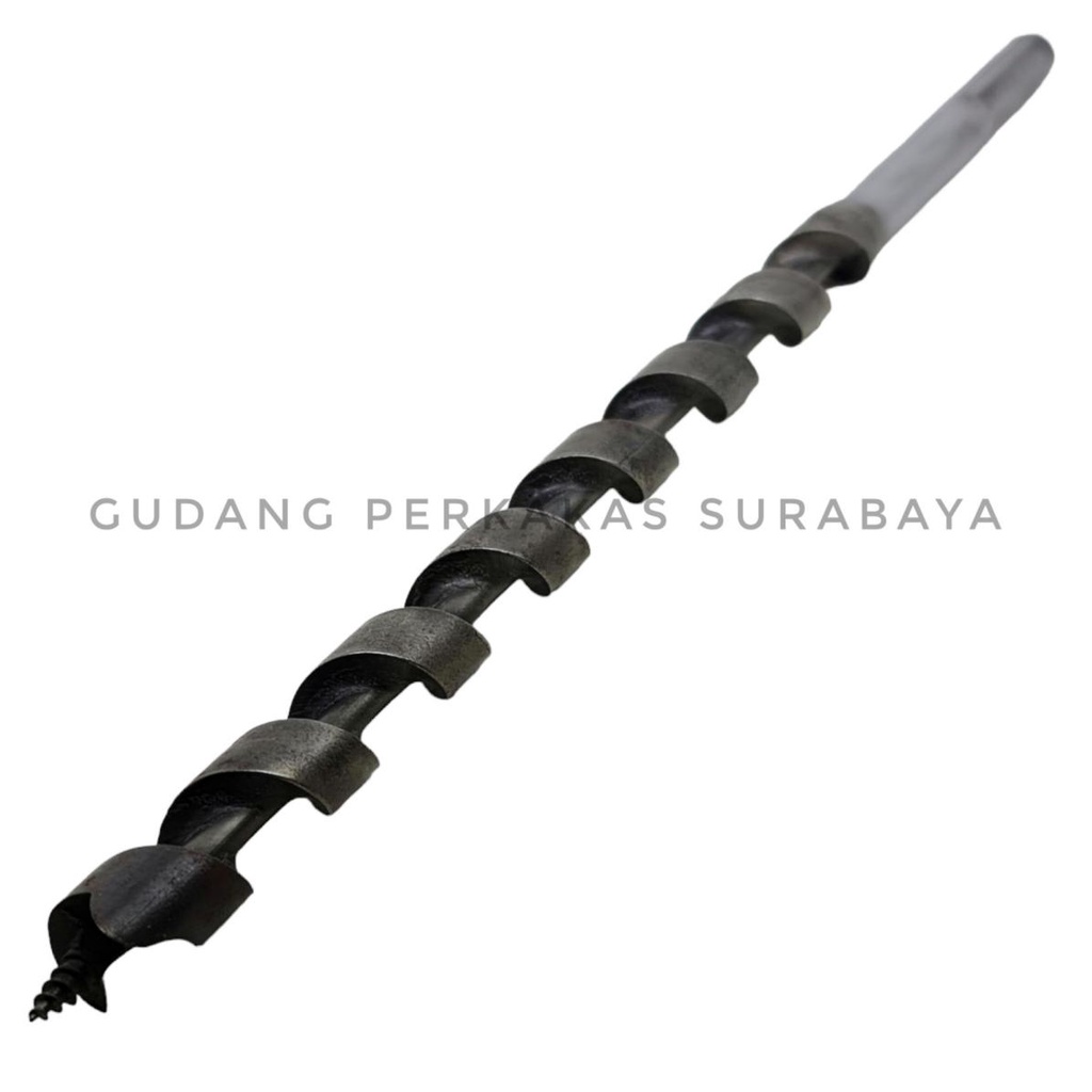 Jual LONG AUGER BIT MATA BOR KAYU AUGER MATA BOR KAYU EXTRA LONG BOR ...