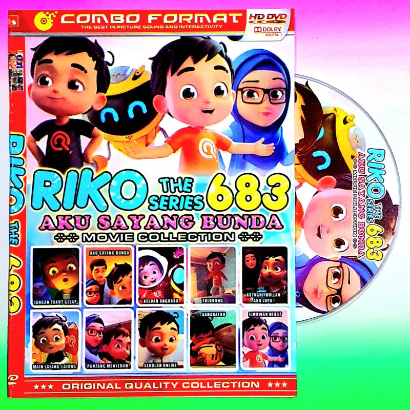 Jual VARIASI KASET FILM RIKO 2 DISC LENGKAP-FILM ANAK KARTUN RIKO-FILM ...