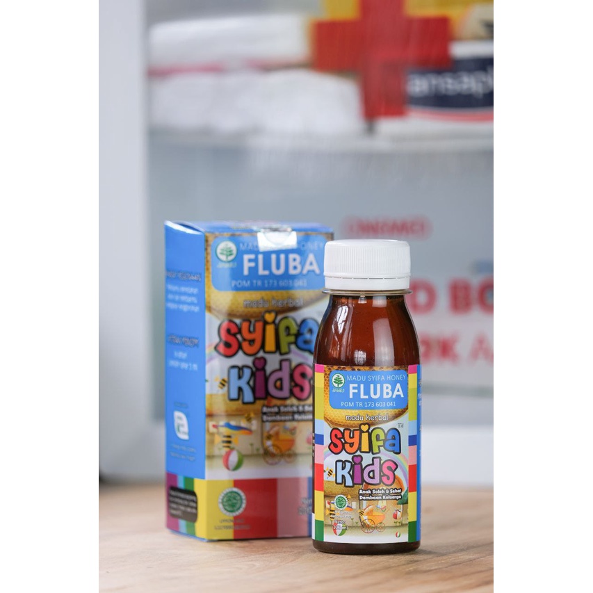 Jual SYIFA KIDS FLUBA Madu Anak untuk Flu Dan Batuk Anak 100 ml ...