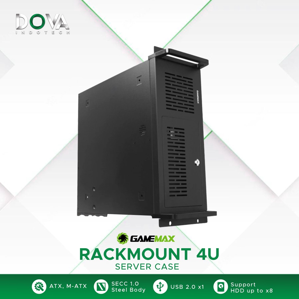 Jual GAMEMAX 4U Rackmount Server 4U Industrial PC Case | Shopee Indonesia