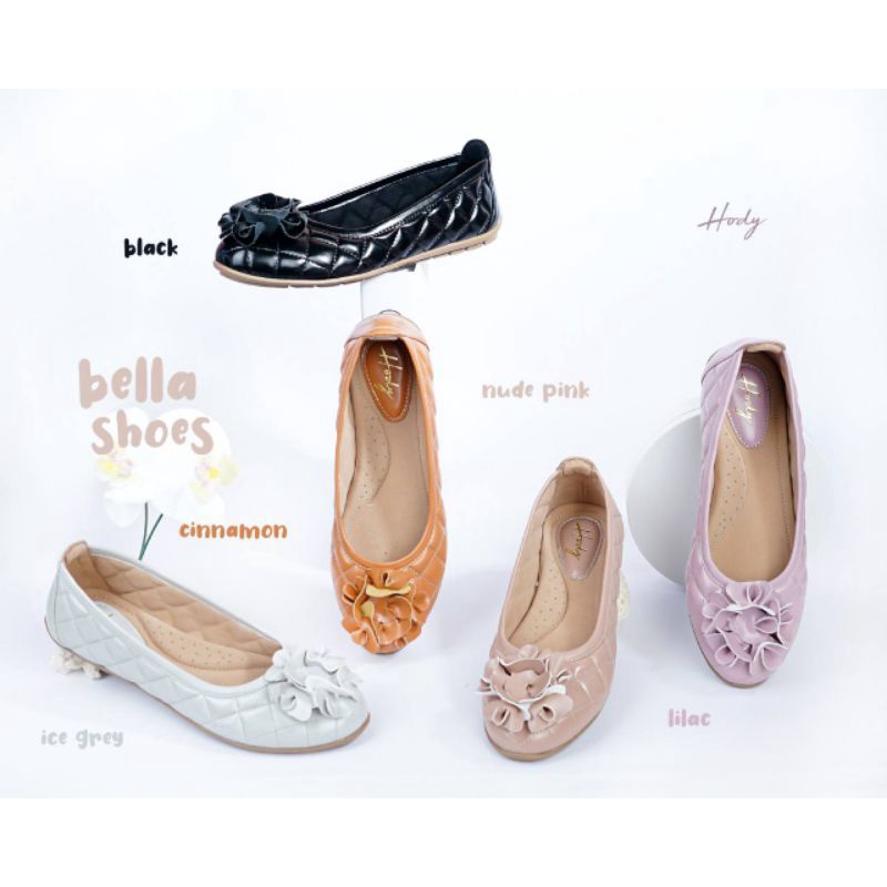 Jual FLATSHOES WANITA /sepatu wanita / bella shoes by hody | Shopee ...