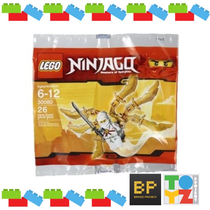 Jual Lego 30080 Polybag - Ninjago Exclusive Ninja Glider & Zane Mini ...