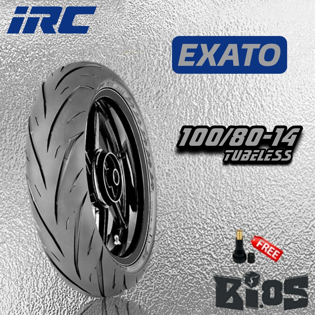 Jual BAN IRC EXATO NR88 TUBELESS RING 13 & 14 BAN MOTOR MATIC TUBELESS ...
