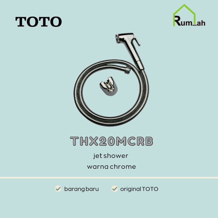 Jual JET SHOWER KAMAR MANDI THX20MCRB / SHOWER SPRAY TOILET CHROME ORI ...