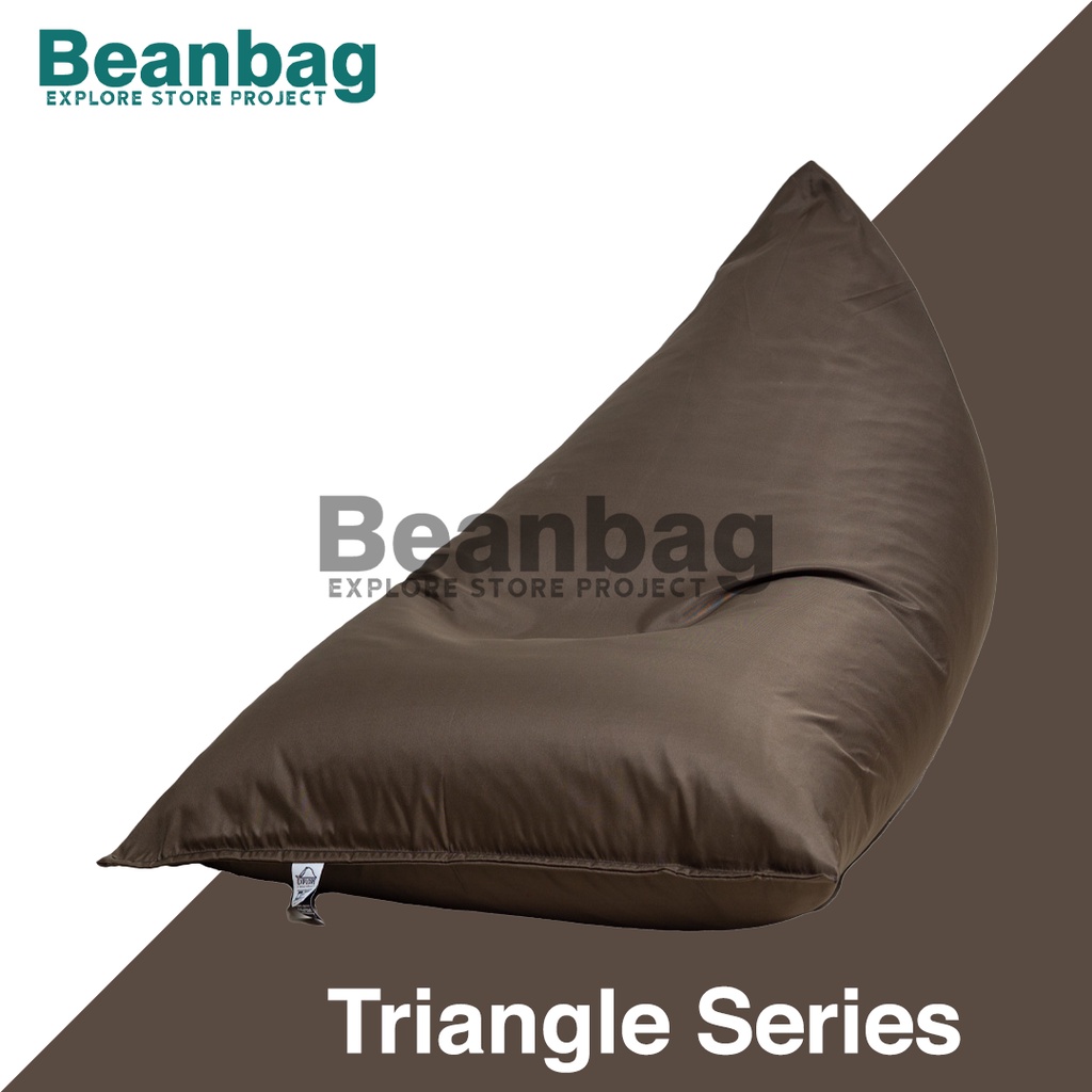 Jual Bean Bag Triangle Waterproof Bean Bag Extra Large Plus Isi Sofa Milenial Bean Bag Jumbo ...