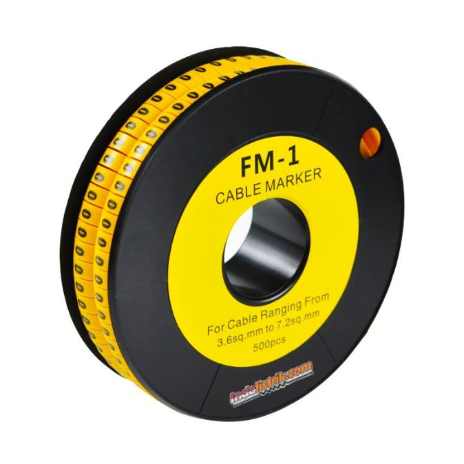 Jual Kabel Marker Angka 0 Label Marker Cable FM 1 Nintoku ORI | Shopee ...