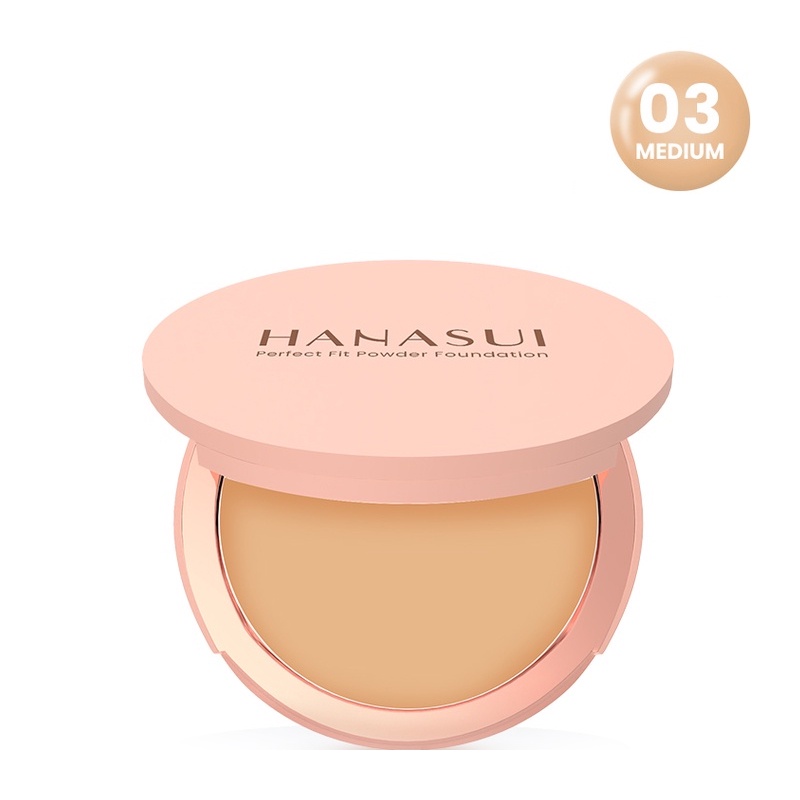 Jual Hanasui Perfect Fit Powder Foundation ( twc) | Shopee Indonesia