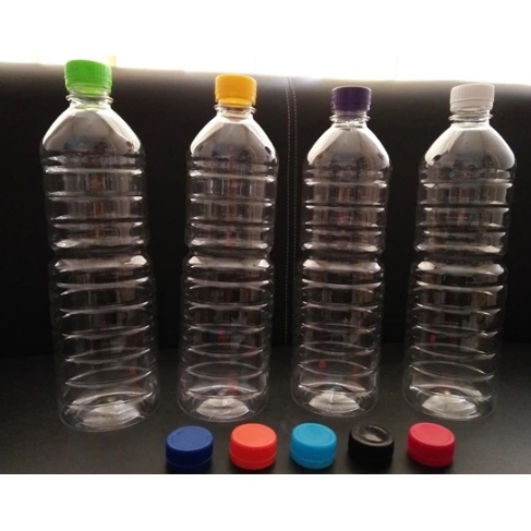 Jual Botol Plastik PET Aki 1 Liter / 1000 ml 10 Pcs | Shopee Indonesia