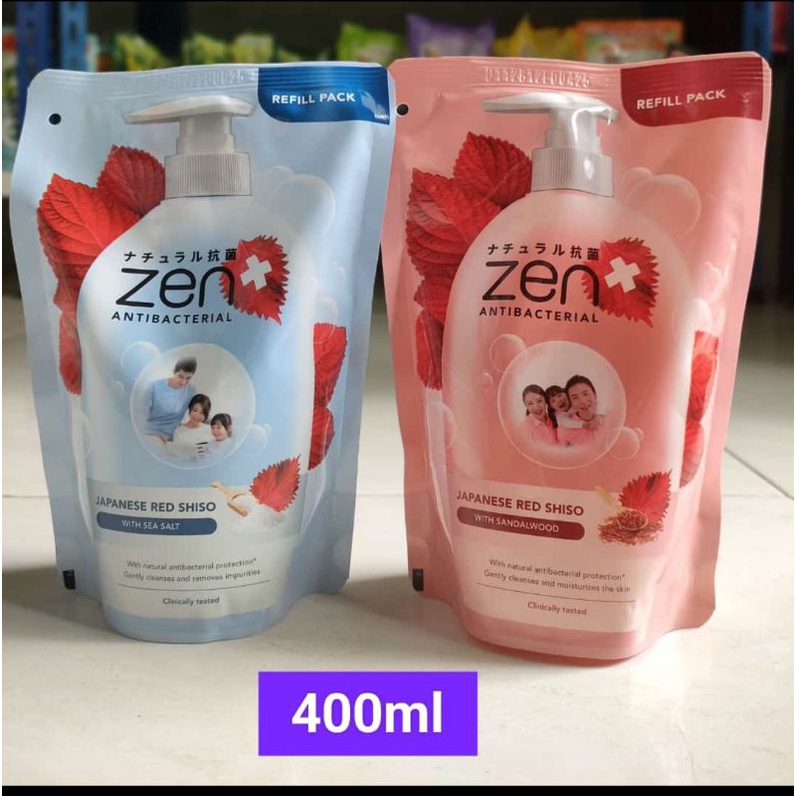 Jual SABUN CAIR ZEN anti bakteri 400ml | Shopee Indonesia
