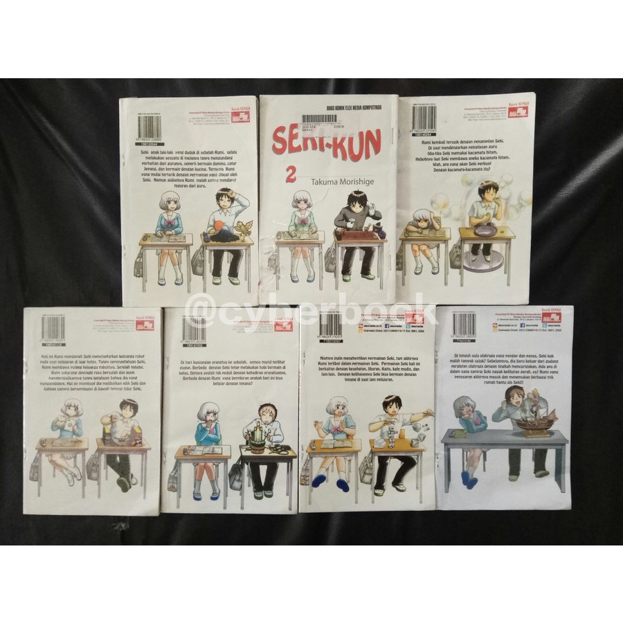 Jual Komik Seki-Kun Seki Kun Set | Shopee Indonesia