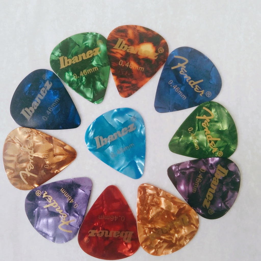 Jual Pick/Pik Gitar Fender and Ibanez 0.46 Murah | Shopee Indonesia