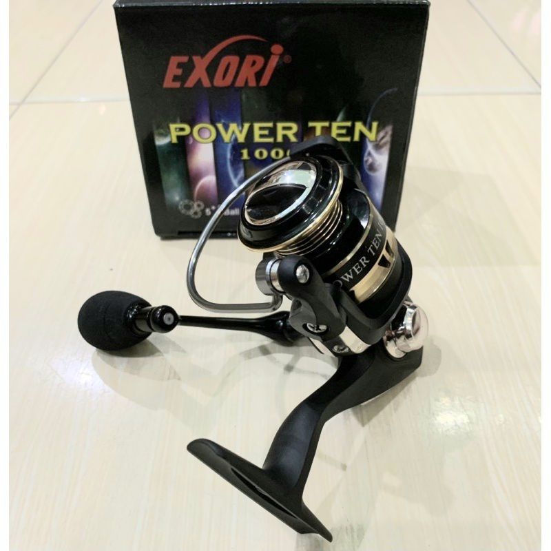 Jual REEL PANCING EXORI POWER TEN 1000. Katrol Pancing Udang Ikan ...