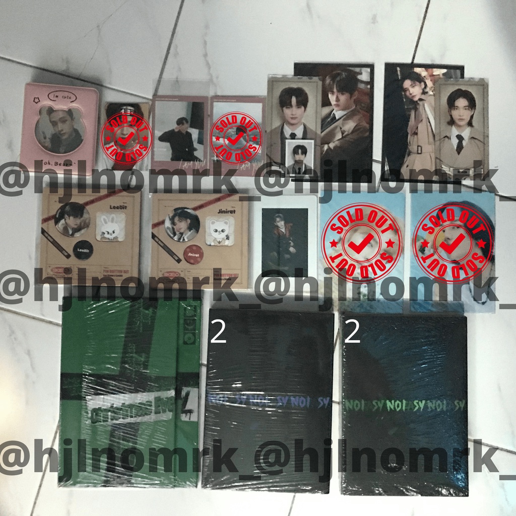 Jual photocard, stray kids, skz, bangchan, chan, bc, leeknow, lee know, lino, changbin, cb ...