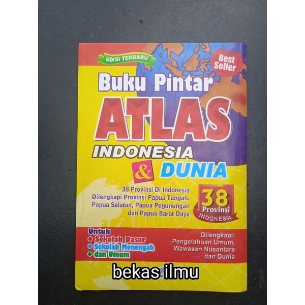 Jual Atlas Global Atlas index Atlas edisi Baru 38 provinsi | Shopee ...