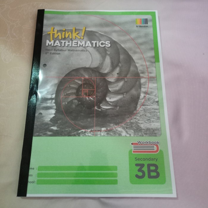 Jual Sb Think! Mathematics 8Th Edition Workbook 3B (Baca Deskripsi ...