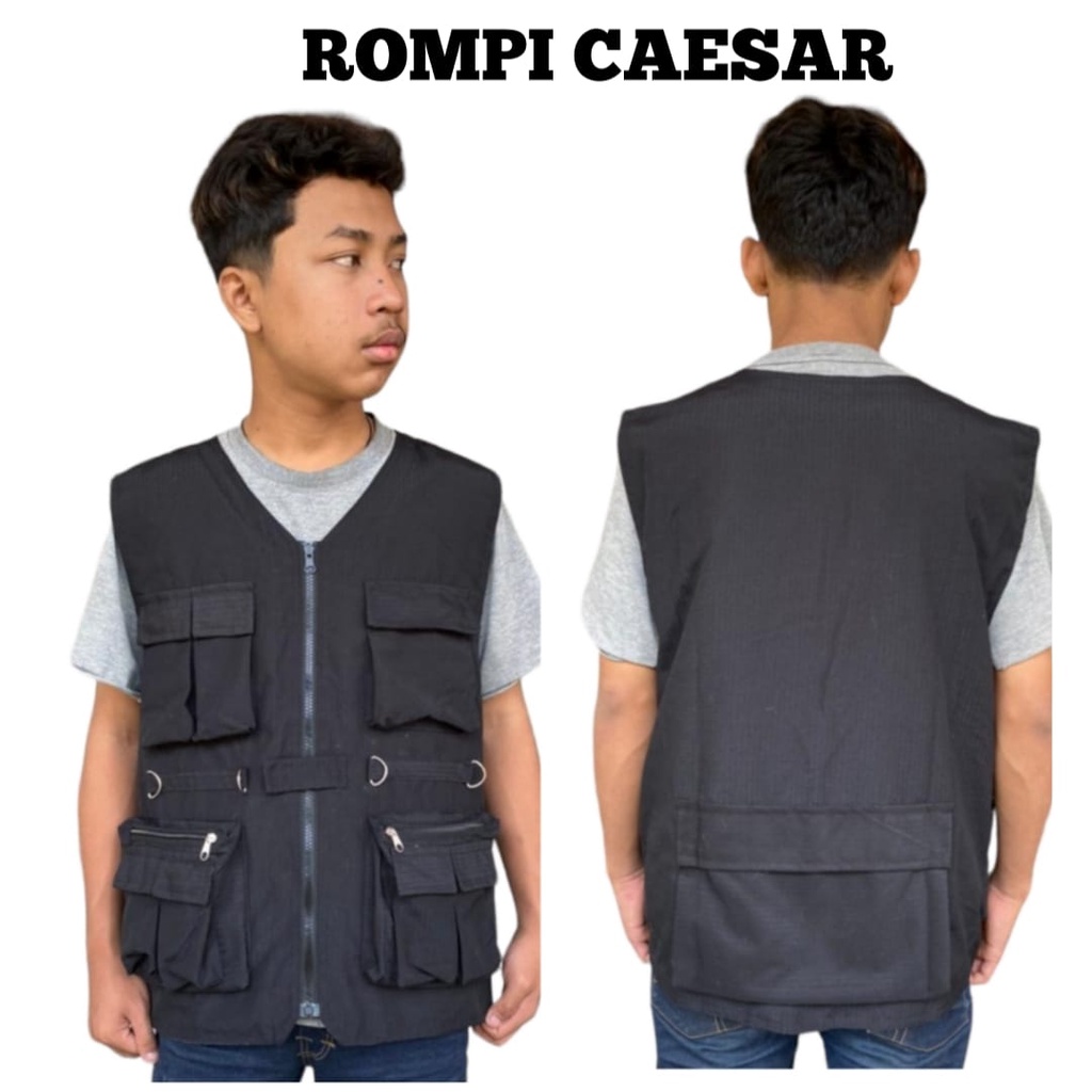 Jual Rompi tactical outdoor multifungsi I Rompi lapangan I Vest Cargo ...