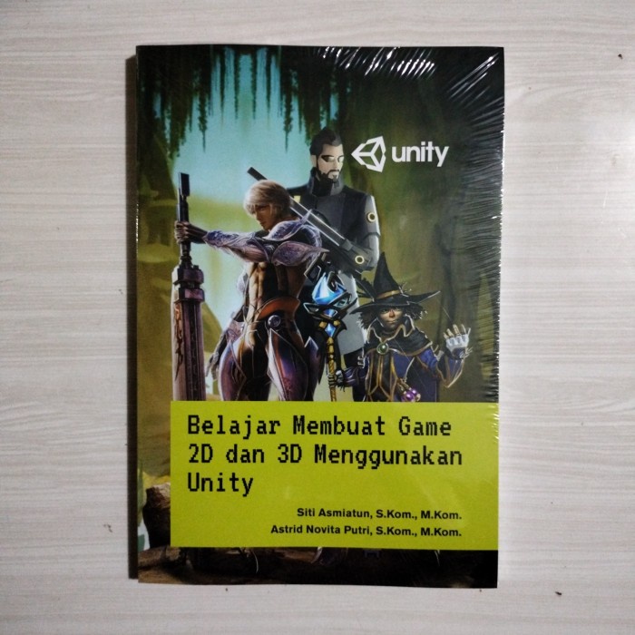 Jual Buku Belajar Membuat Game 2D 3D Menggunakan Unity | Shopee Indonesia