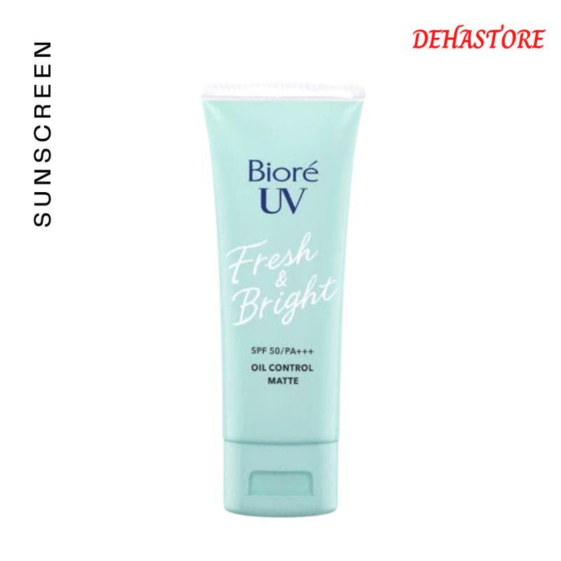 Jual SUNSCREEN BIORE UV FRESH & BRIGHT 30 GRAM OIL CONTROL MATTE SPF 50 ...