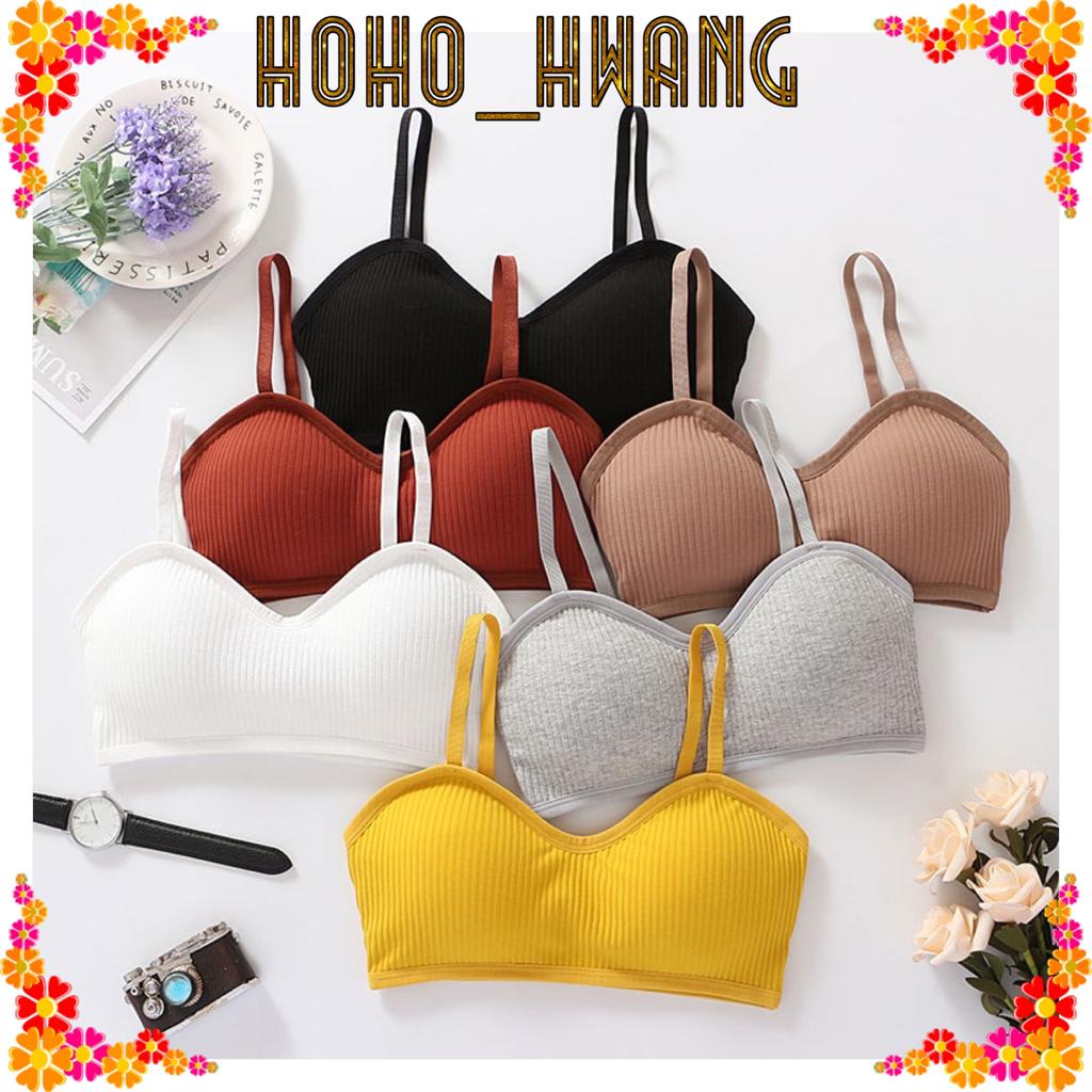 Jual HOHO_HWANG (B-5) BH Bra Wanita Tanpa Kawat Pakaian Dalam bralette Push Up Elastis Sexy ...