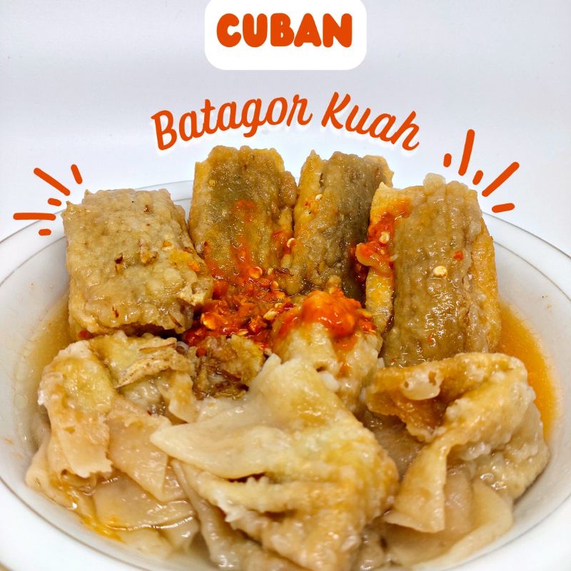 Jual Batagor Kuah Cuban Cuanki Baso Khas Bandung Siomay Rebus Instan ...