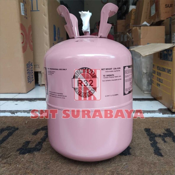 Jual Freon Refrigerant R32, Freon pendingin R32 10Kg , Freon surabaya | Shopee Indonesia