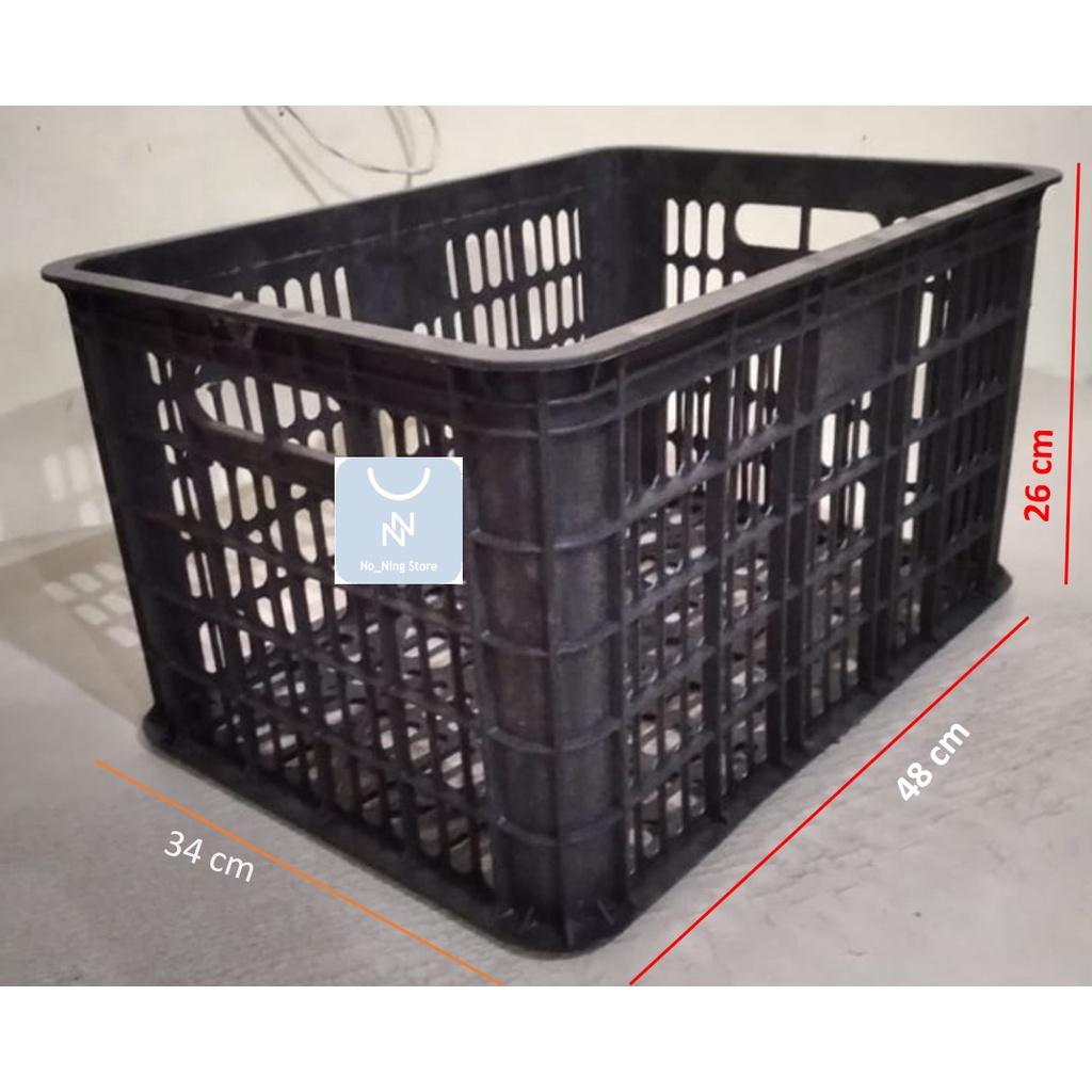 Jual Keranjang plastik bekas buah besar tebal dan kokoh | Shopee Indonesia