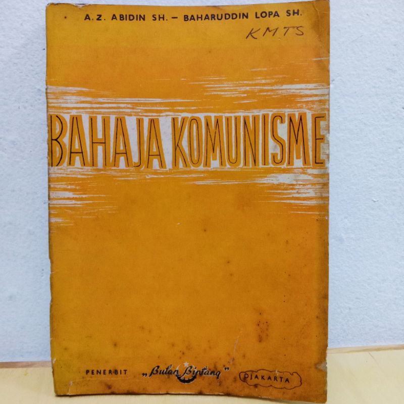 Jual Original - Bahaja Komunisme | Abidin & Baharuddin Lopa | Shopee ...