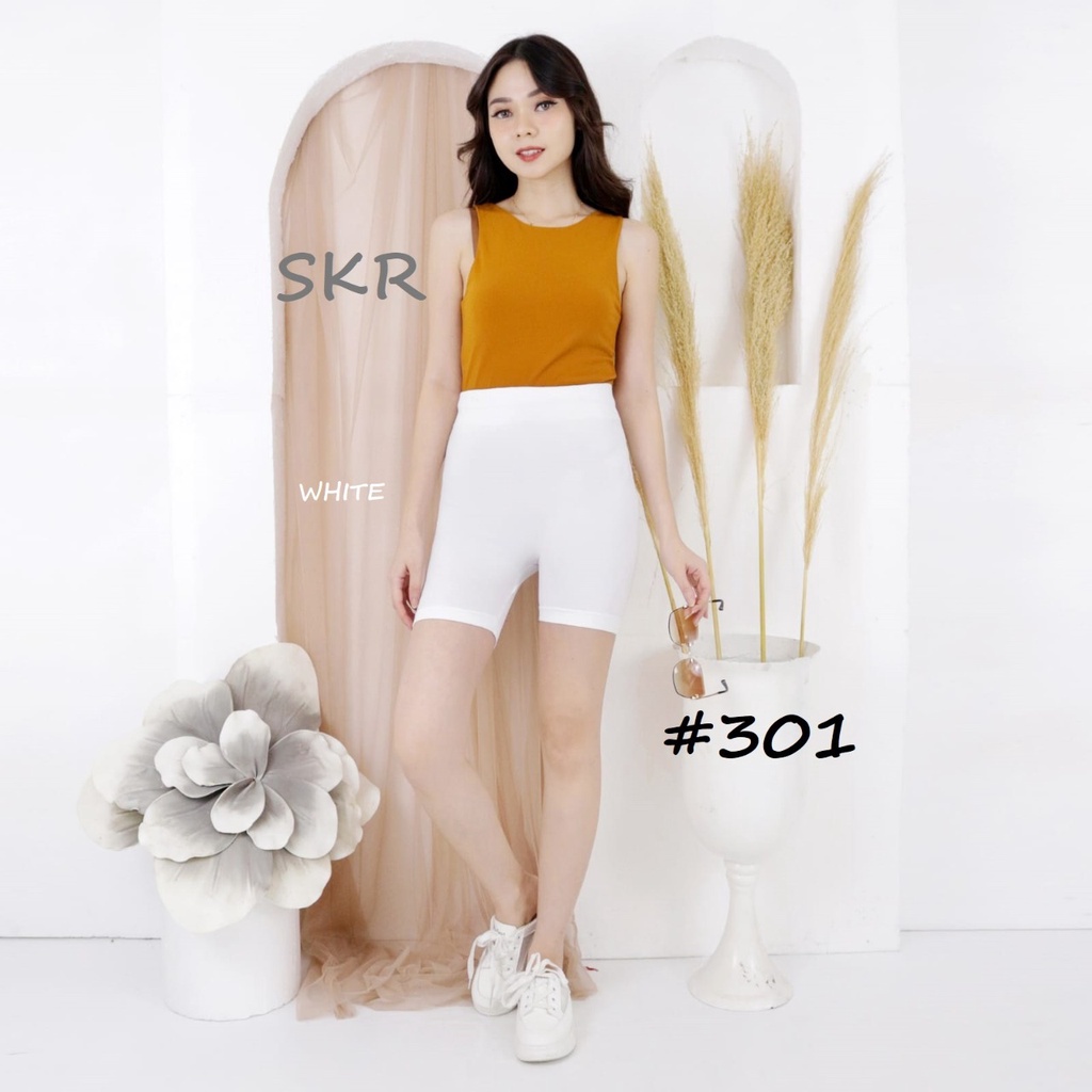 Jual CELANA HOTPANTS WANITA HIGHWAIST / LEGGING PENDEK 3per4 / LEJING MURAH | Shopee Indonesia