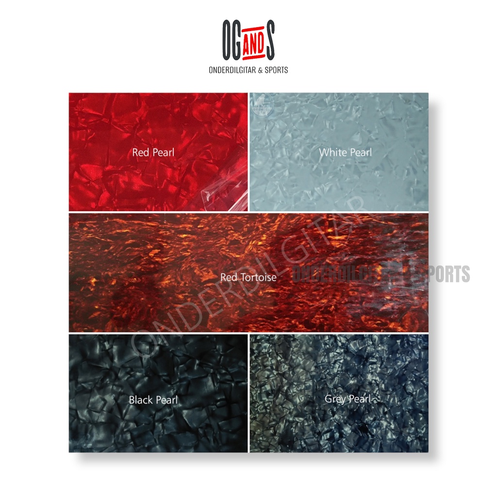Jual Bahan Pickguard + Material Pickguard + Pickguard Sheet Lembaran ...