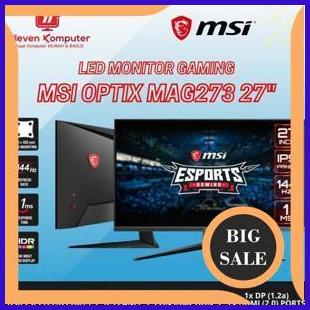 Jual limited stock MSI Optix MAG273 MONITOR 1080p, 144Hz 2ZJN23 ...