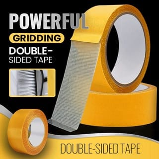 Jual (MLTSTR) Double tape kuning kain / ISOLASI SUPER KUAT TANPA BEKAS ...