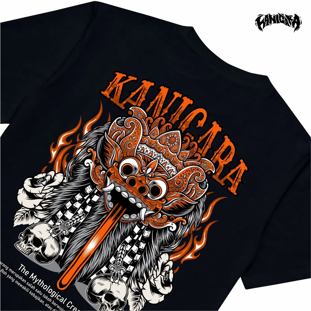 Jual kaos barong rangda kaos bali indonesian culture kanigara | Shopee ...