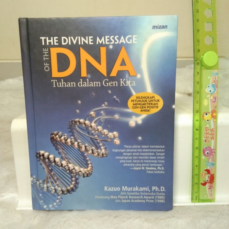 Jual Buku THE DIVINE MESSAGE OF THE DNA ( TUHAN DALAM GEN KITA ) Kazuo ...