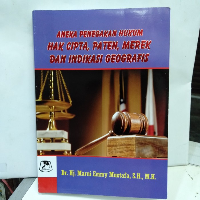 Jual Buku Buku Aneka Penegakan Hukum Hak Cipta Paten Merek & Indikasi ...