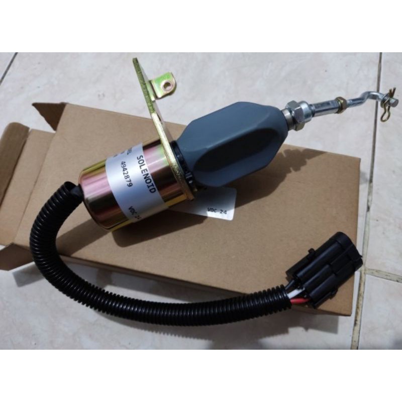 Jual Solenoid Fuel Shut off Cummins / Fuel Stop Solenoid Cummins ...