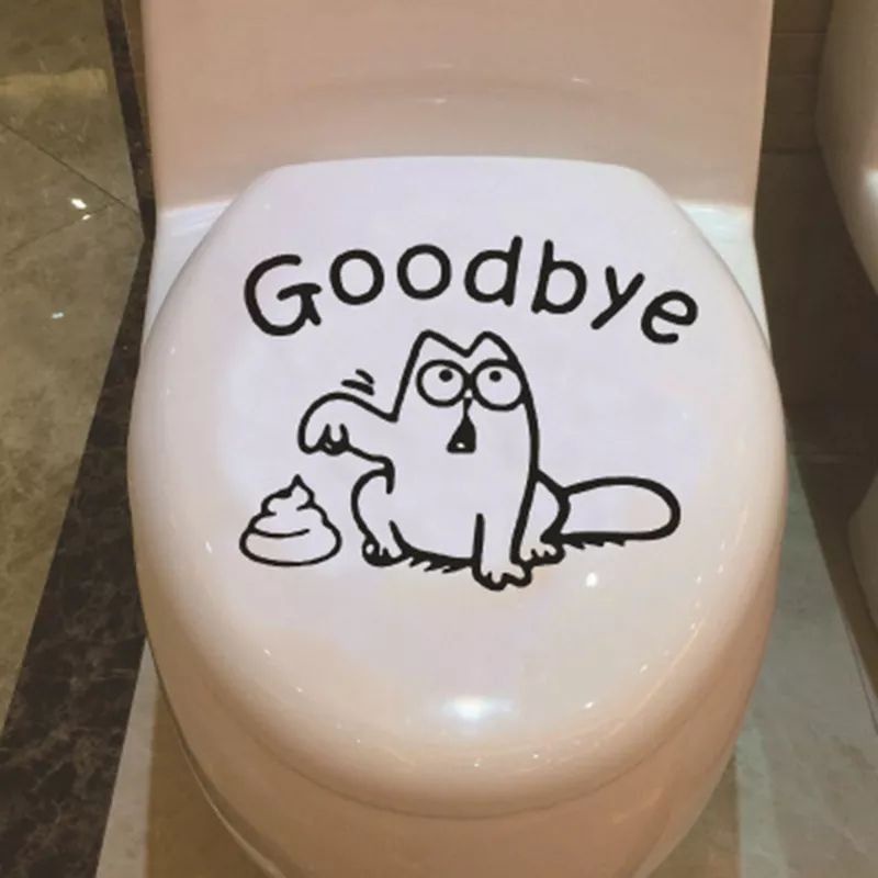 Jual Stiker Toilet Stiker Kamar mandi Stiker Stiker WC Stiker Stiker ...