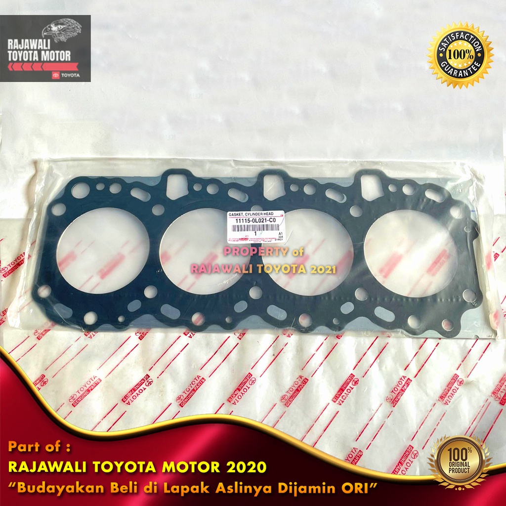 Jual Paking Cylinder Head Hilux 3000CC 3.0 1KD D4D New Original Genuine ...
