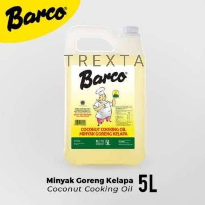 Jual Barco Minyak Goreng Kelapa / Coconut Oil - 5 Liter | Shopee Indonesia