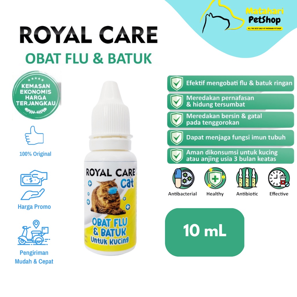 Jual Royal Care Obat Flu Dan Batuk Kemasan Botol Isi 10ml | Shopee ...