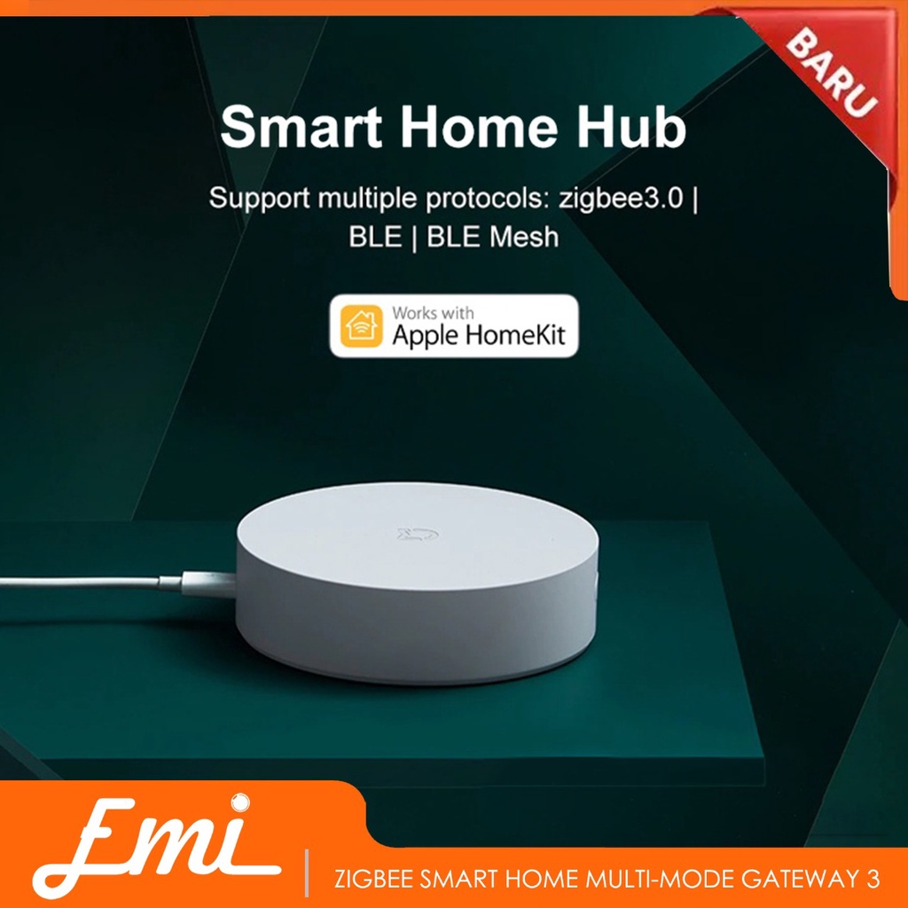 Jual Mijia Zigbee Smart Home Multi-Mode Gateway 3 - ZNDMWG03LM | Shopee ...