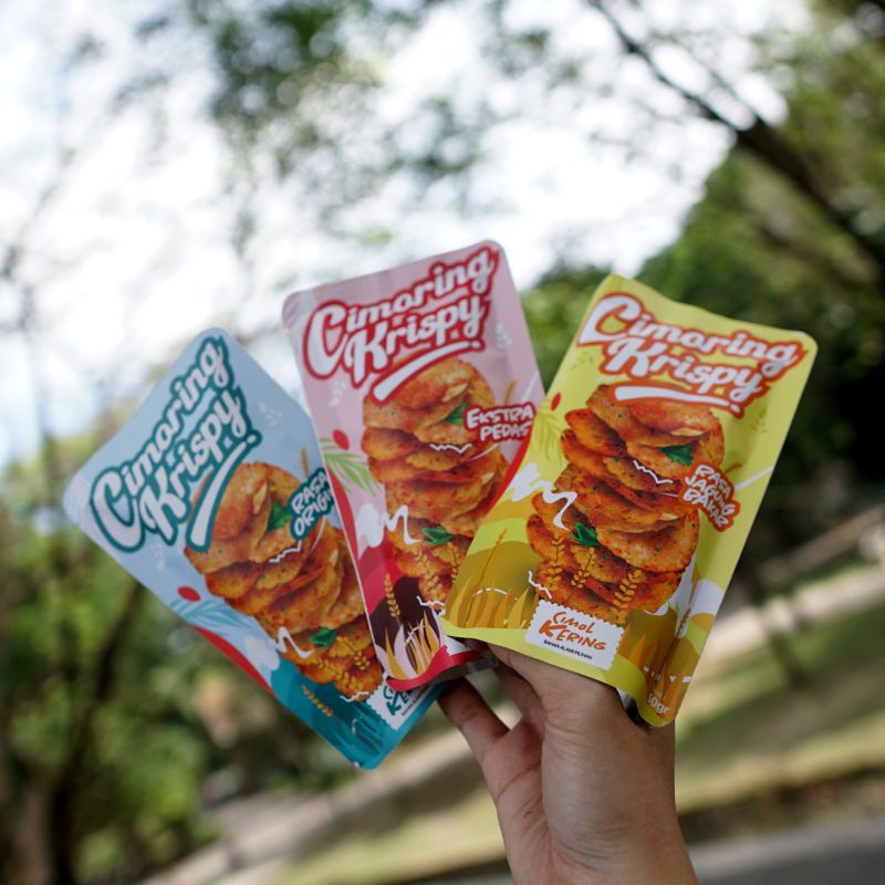 Jual CIMORING KRISPY/CIMOL KERING/JAJANAN SD/SNACK VIRAL/CEMILAN SEHAT ...