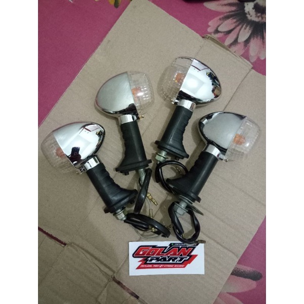 Jual lampu sein lampu sign lampu riting ninja original copotan | Shopee Indonesia