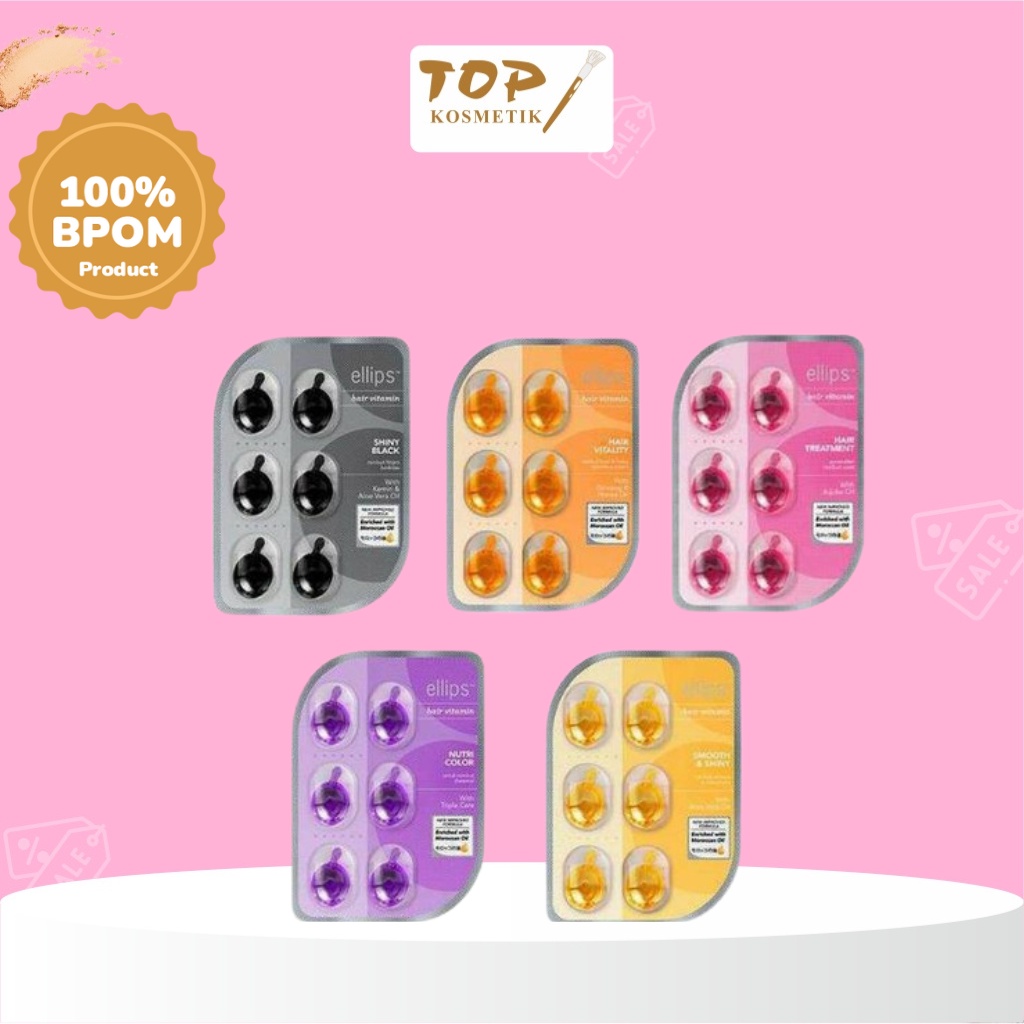 Jual ~TOP~ ELLIPS VIT HAIR 6'S ( PILIH VARIAN DI VARIASI ) | Shopee ...